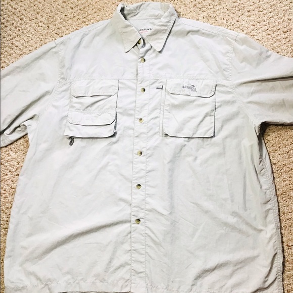 Natural Gear | Shirts | Mens Natural Gear Back Vent Fishing Outdoor ...